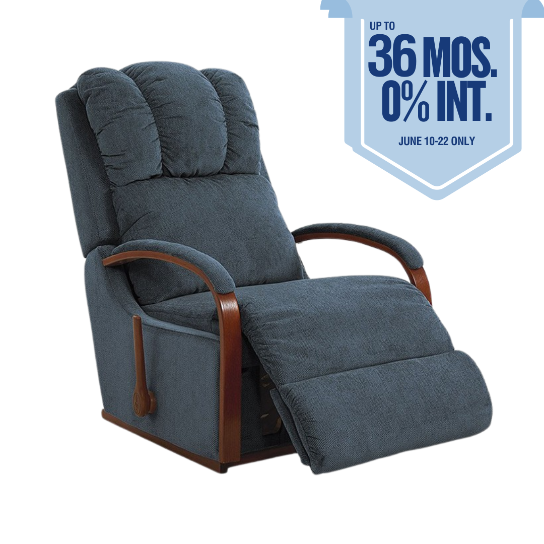 HARBOR TOWN iClean Fabric Rocker Recliner (Wood) – Blims Fine Furniture