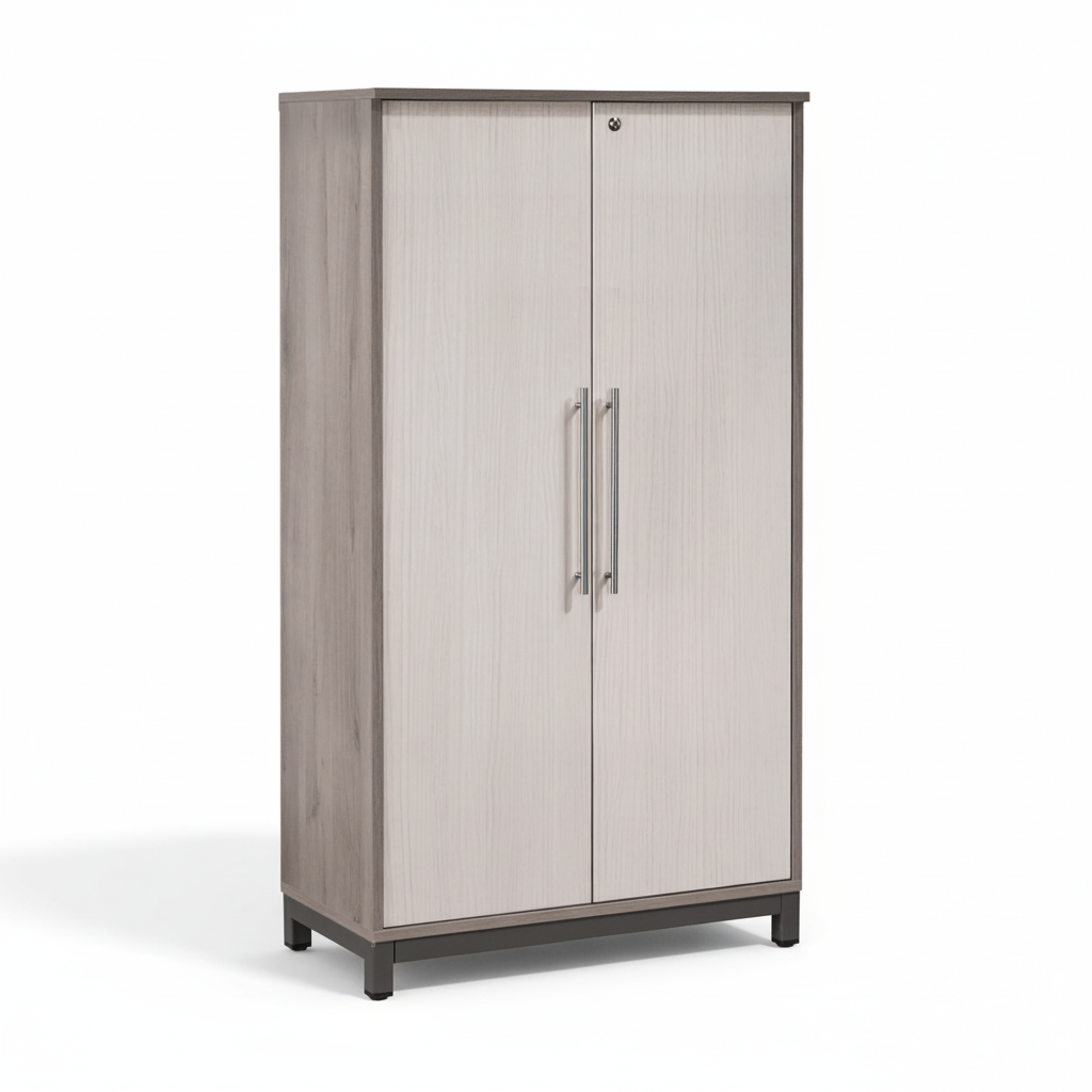 MX3 MEDIUM HEIGHT CABINET WITH WOODEN DOOR – Blims Fine Furniture