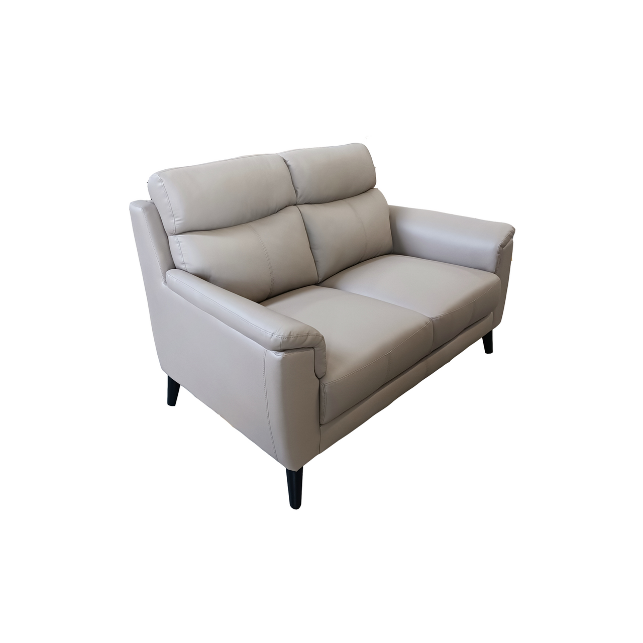 Half Leather Sofa w/ High Back - Plush Comfort for Manila Condos ...