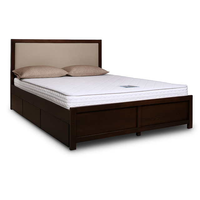 Convertible Storage Bed | 6 Drawers & Adjustable Headboard | Versa ...